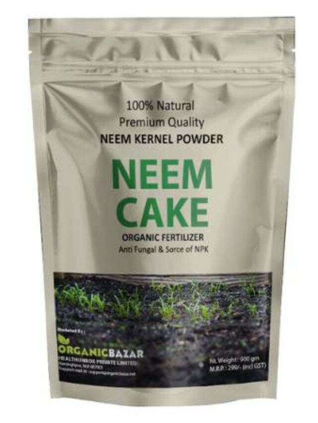 Uses Of Neem Cake Fertilizer For Plants: A Quick Guide! - Organicbazar Blog