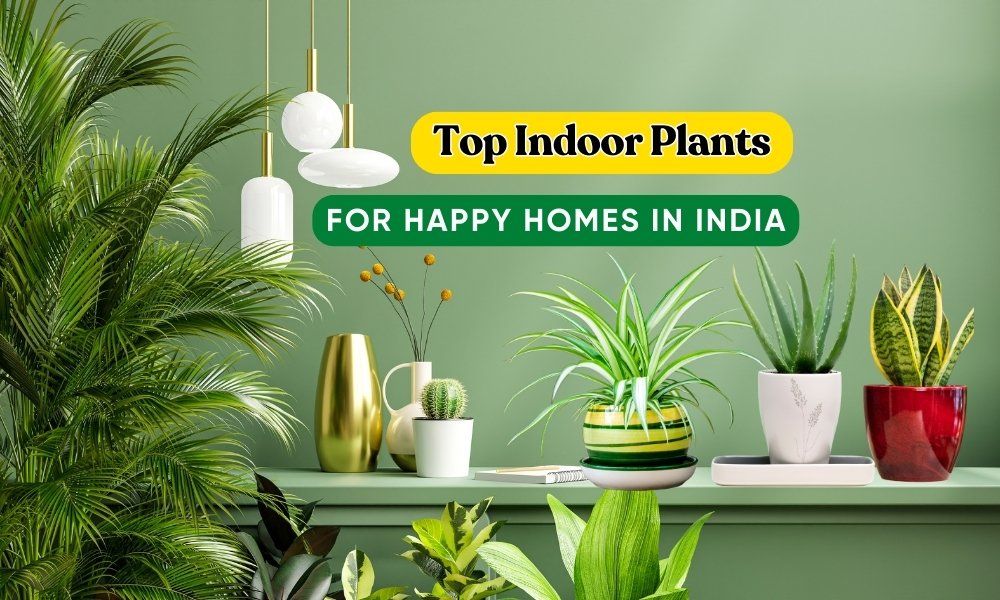 Top Indoor Plants for Happy Homes in India - Organicbazar Blog